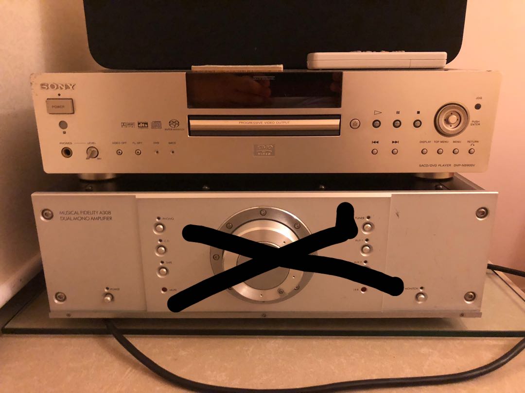 Sony SACD/DVD player DVP-NS900V, 音響器材, 音樂播放裝置 MP3及CD Player - Carousell