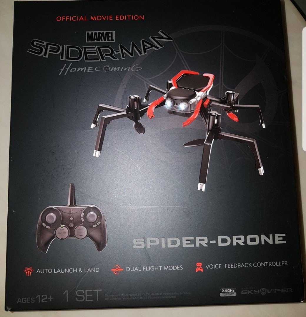 spider-man drone, Hobbies & Toys, Toys & Games on Carousell