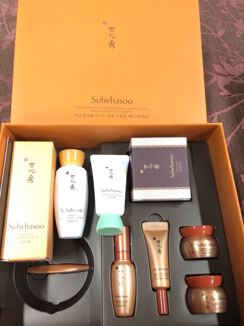 Sulwhasoo Basic Kit and Ginseng kit, Beauty & Personal Care, Face, Face ...