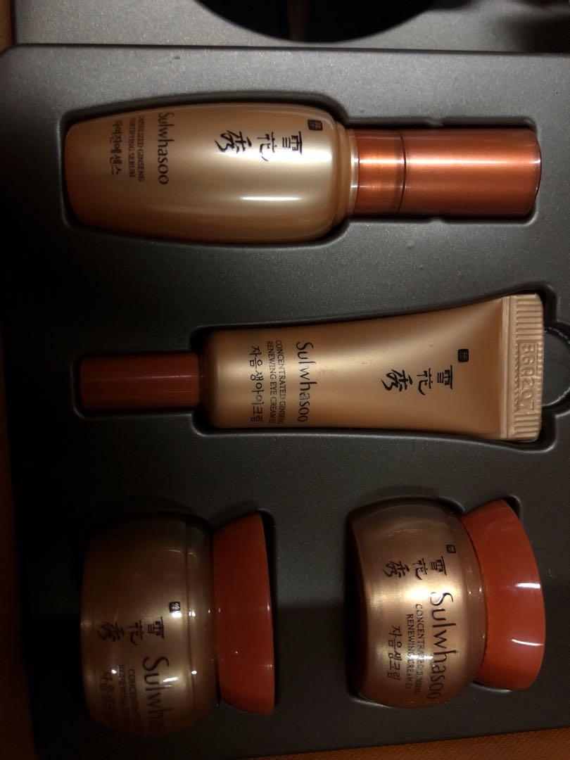 Sulwhasoo Basic Kit and Ginseng kit, Beauty & Personal Care, Face, Face ...