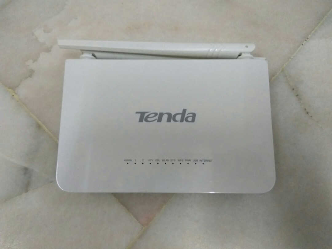 Tenda Router D301, Computers & Tech, Parts & Accessories, Networking on ...
