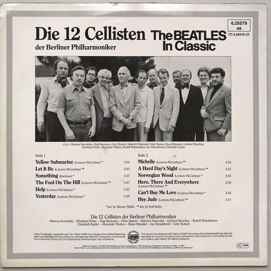 The 12 Cellists of Berlin Philharmonic plays The Beatles in Classic ...
