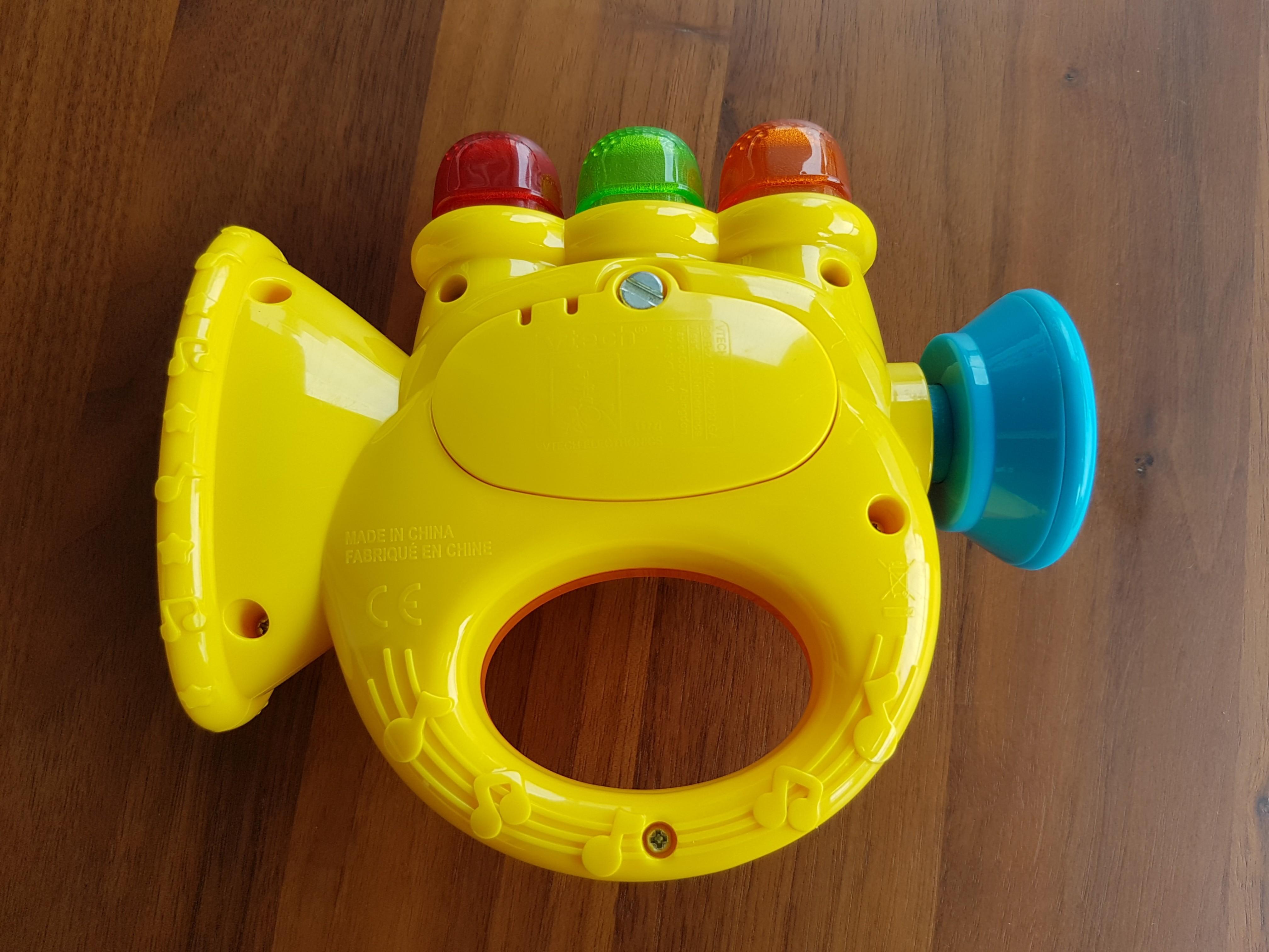 Vtech Toot & Learn Trumpet, Babies & Kids, Infant Playtime on Carousell