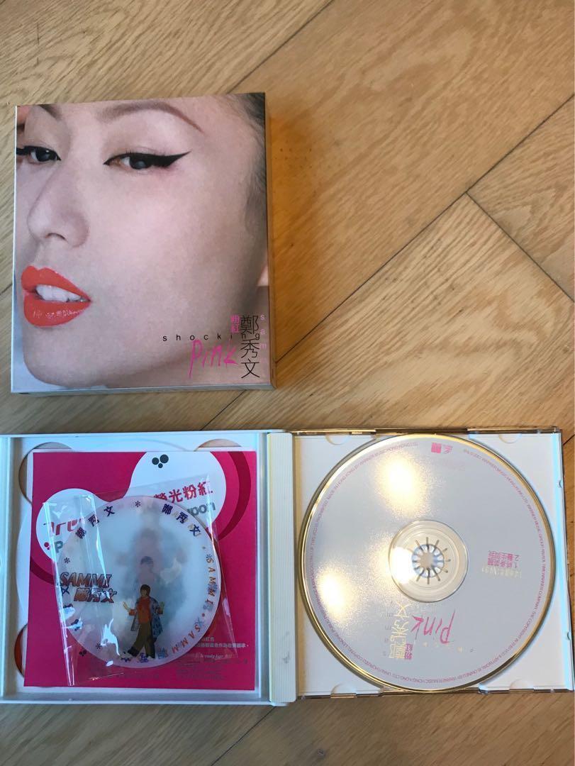 鄭秀文 Shocking Pink 正版專輯 終身美麗, 興趣及遊戲, 收藏品及紀念品, 明星周邊 - Carousell