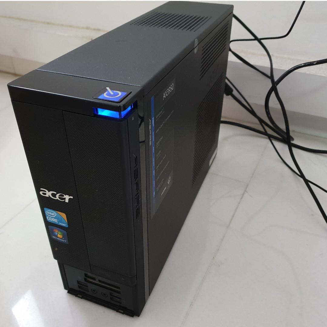 Acer Aspire Intel Core i3 Processor 550 3.20 GHz Desktop, Computers ...