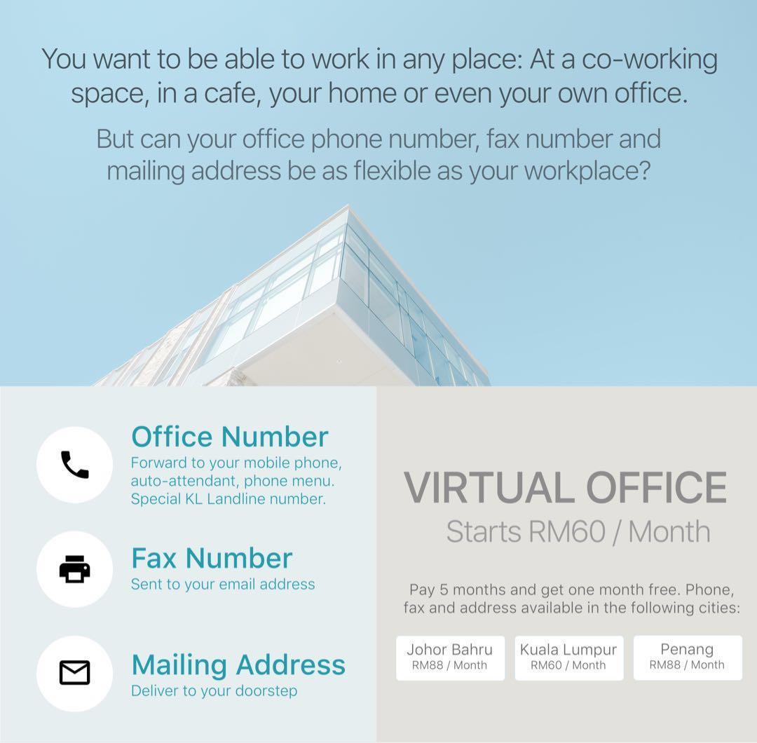 Affordable Virtual Office, Kuala Lumpur Mailing Address, Sewa Alamat ...