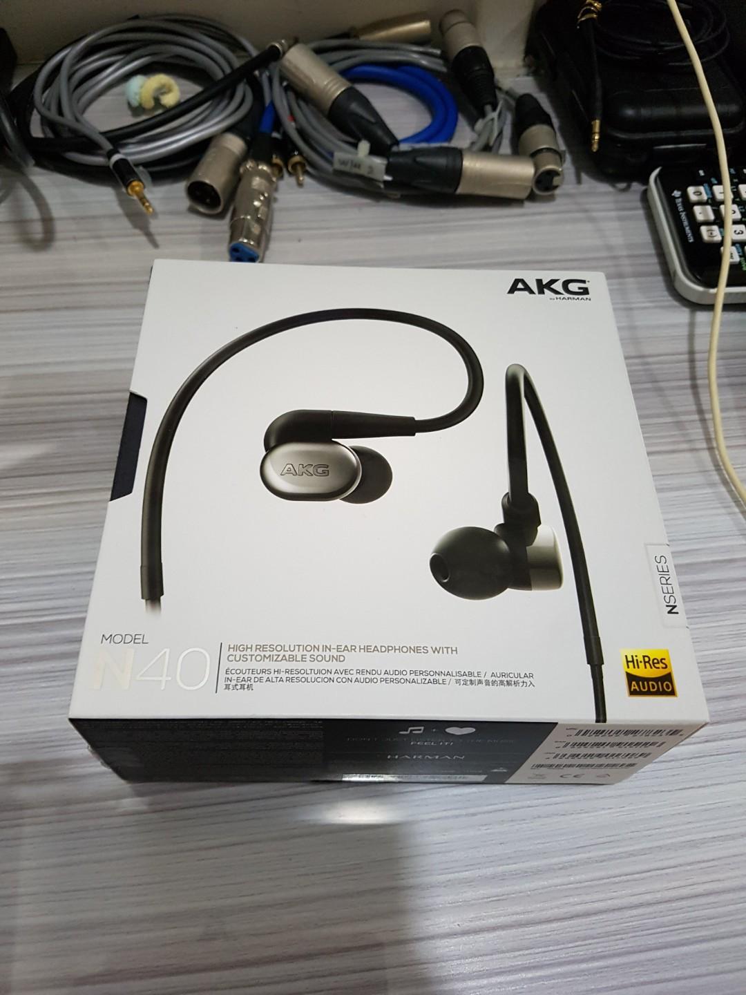 AKG N40, Audio, Earphones on Carousell