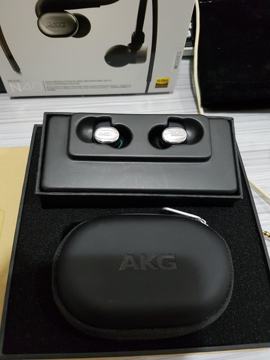 AKG N40, Audio, Earphones on Carousell