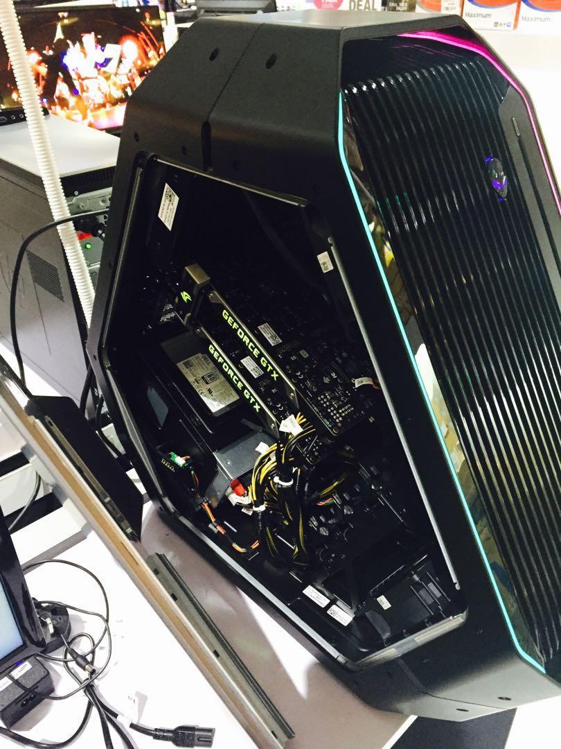Alienware Area 51 GTX TITAN Z 12GB (I7-5820K) with free 24IN LED DELL ...