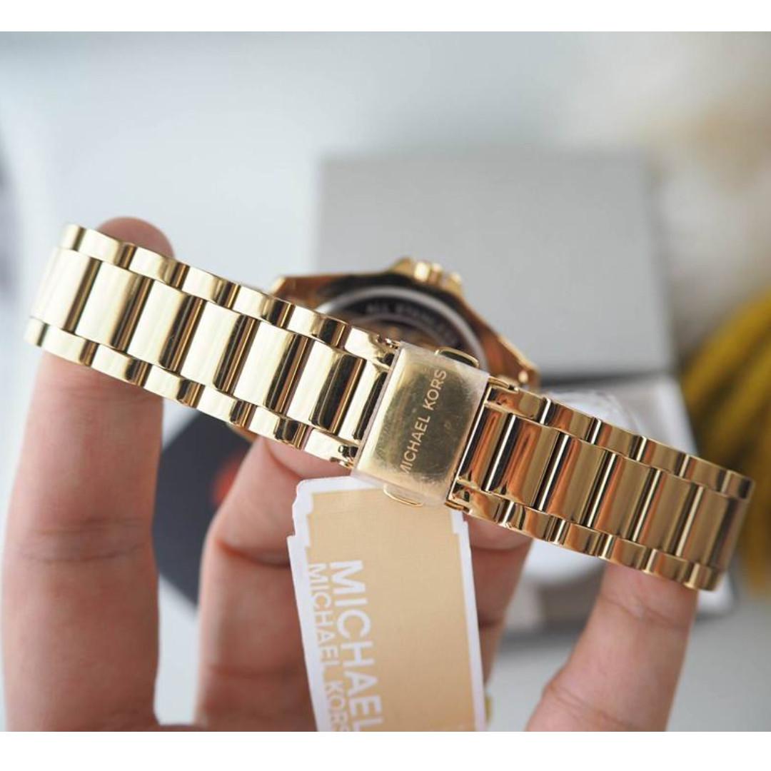 AUTHENTIC MICHAEL KORS KACIE GOLD TONE WATCH, Women's Fashion, Watches ...