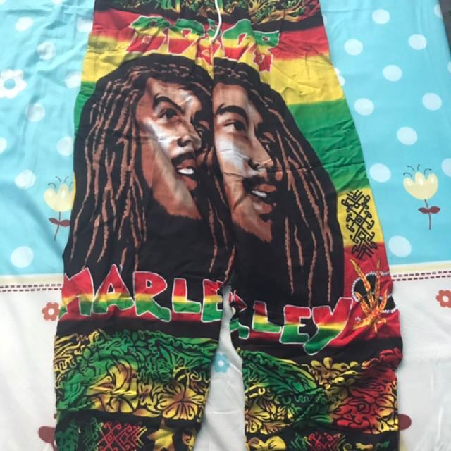 Bob Marley Pants, Men's Fashion, Bottoms, Trousers on Carousell