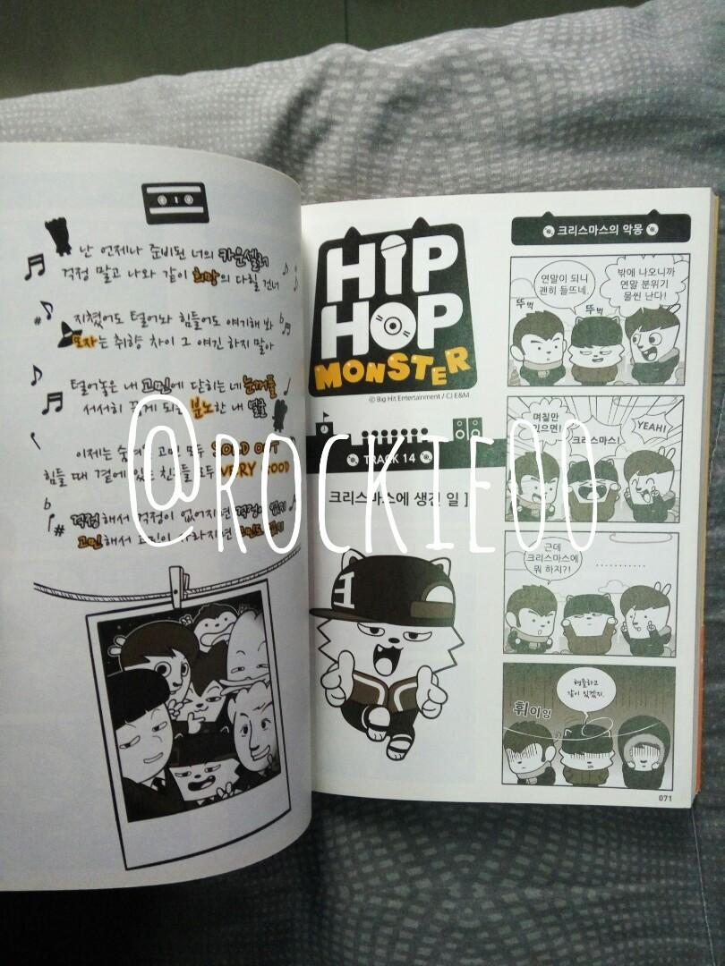 [BTS] Hip Hop Monster Comic, Hobbies & Toys, Collectibles & Memorabilia, K-Wave on Carousell