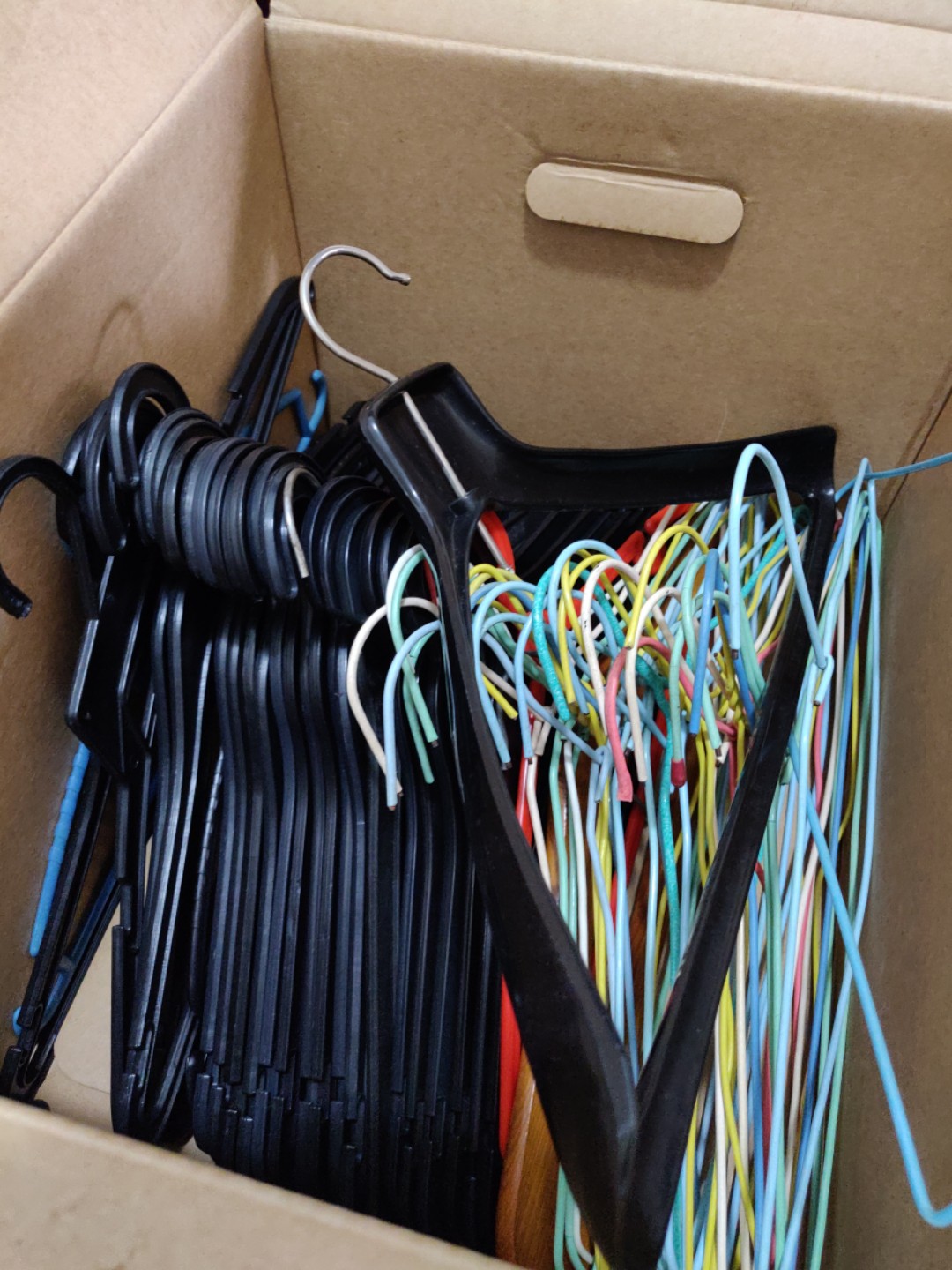 Cloth hanger x 50, Health & Nutrition, Face Masks & Face Shields on ...