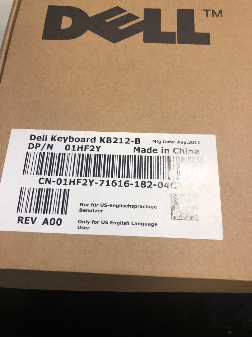 Dell keyboard K212-B, Computers & Tech, Parts & Accessories, Computer ...