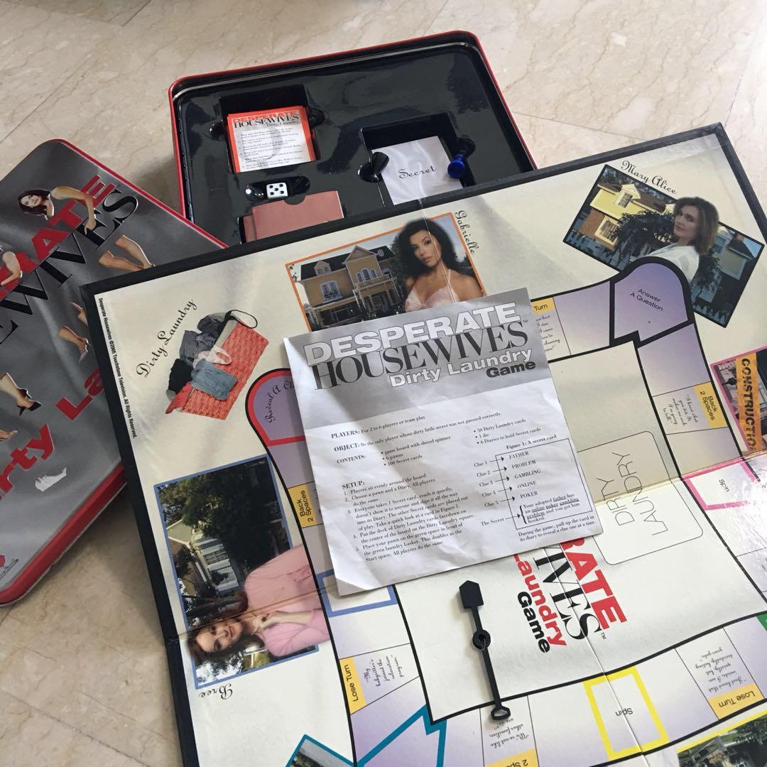 Desperate housewives board game - dirty laundry, Hobbies & Toys, Toys ...