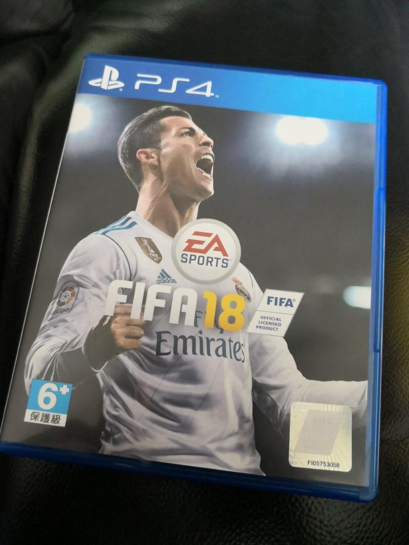 Fifa 18 PS4 standard edition (disc), Video Gaming, Video Games ...