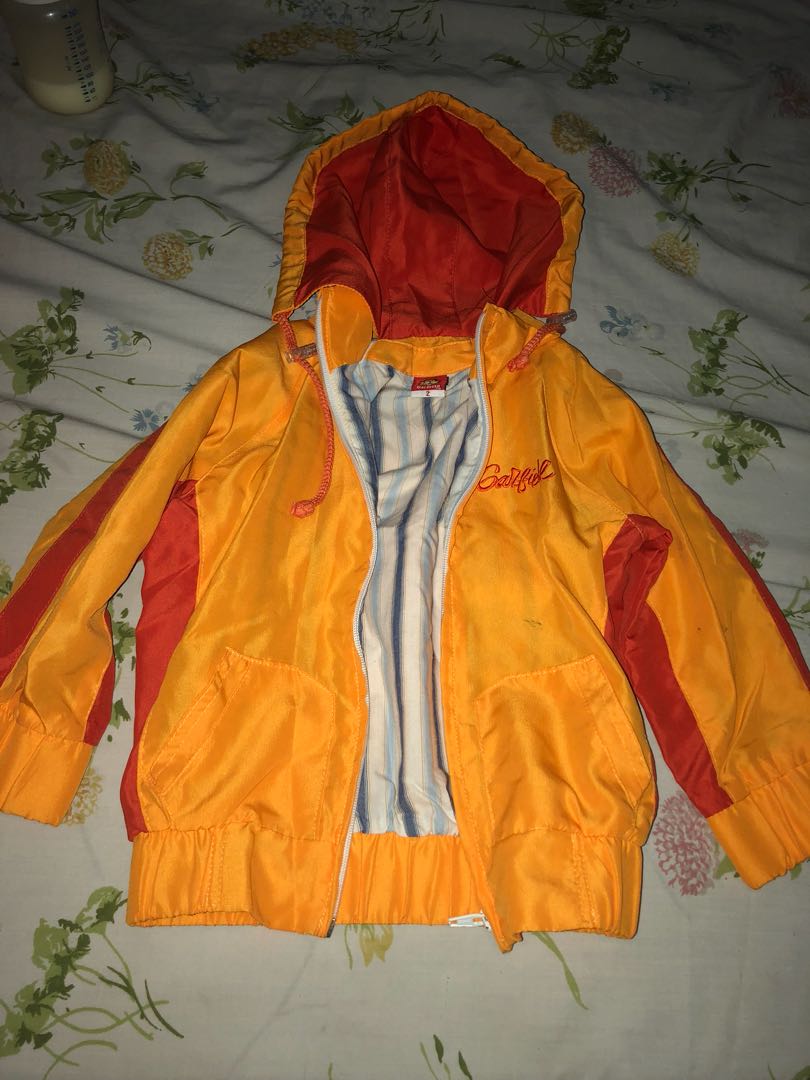 garfield jacket with hood, Babies & Kids, Babies & Kids Fashion on ...