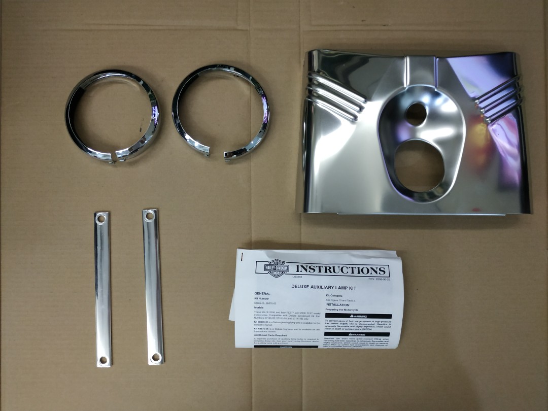 Harley Davidson 2006 Fatboy - Deluxe Auxiliary Lamp Kit, Mobile Phones ...