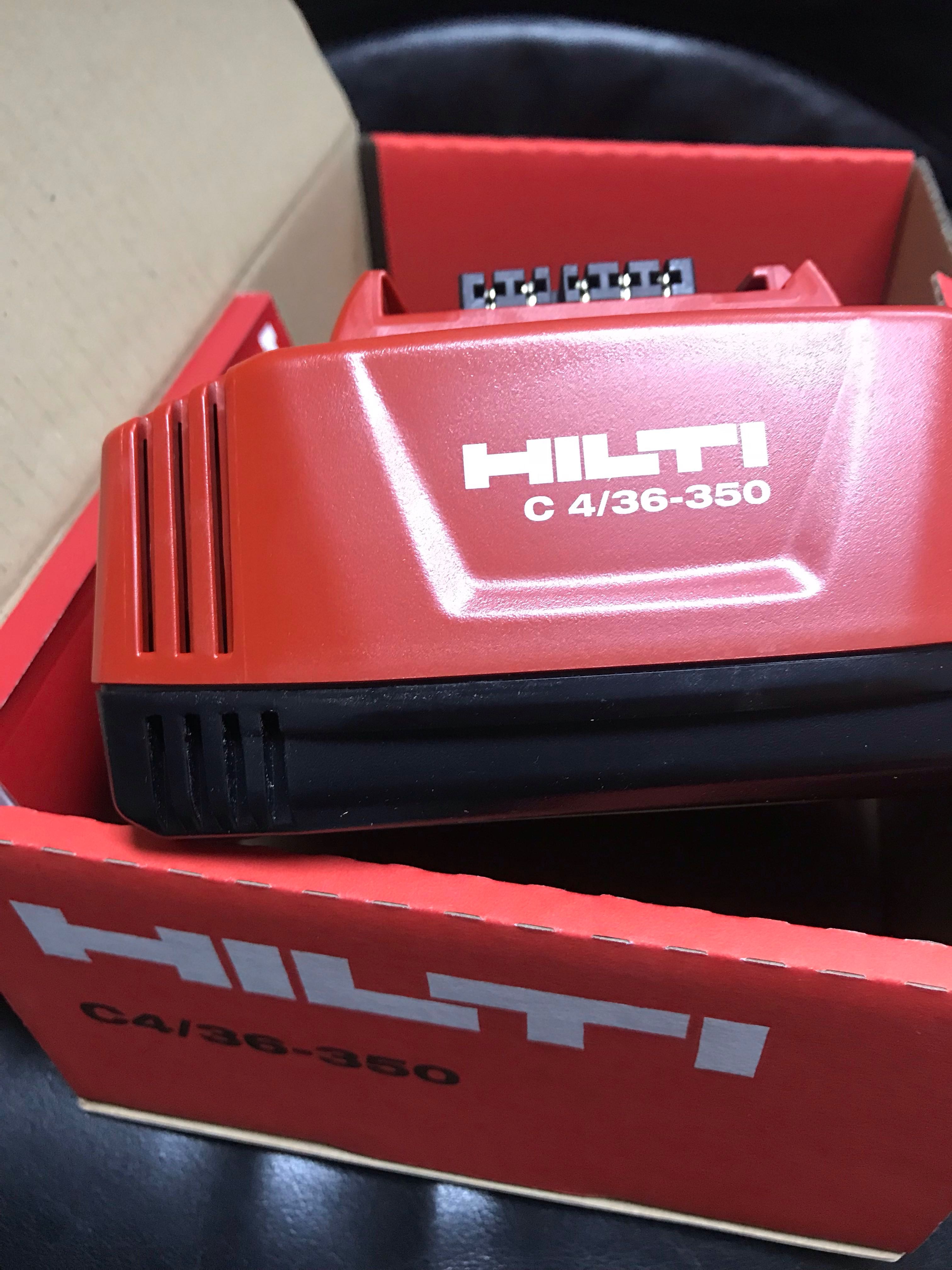Hilti BATTERY CHARGER C 4/36-350 230V BOX, 手提電話, 電話＆平板電腦配件, 電池及充電器 ...