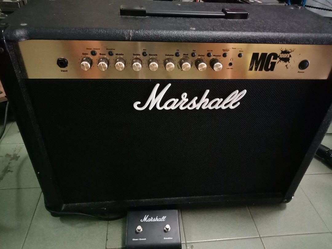 Marshall mg100fx guitar amps, Hobbies & Toys, Music & Media, Music ...