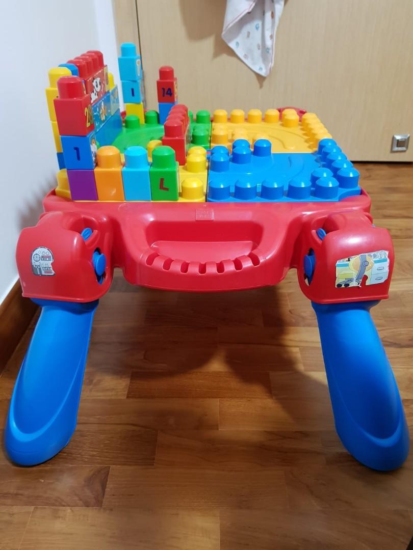 mega bloks table, Babies & Kids, Baby Nursery & Kids Furniture, Kids ...