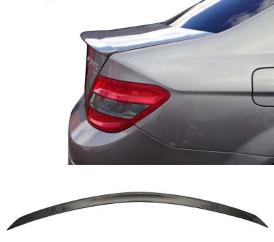 Mercedes W204 boot spoiler, Car Accessories, Accessories on Carousell