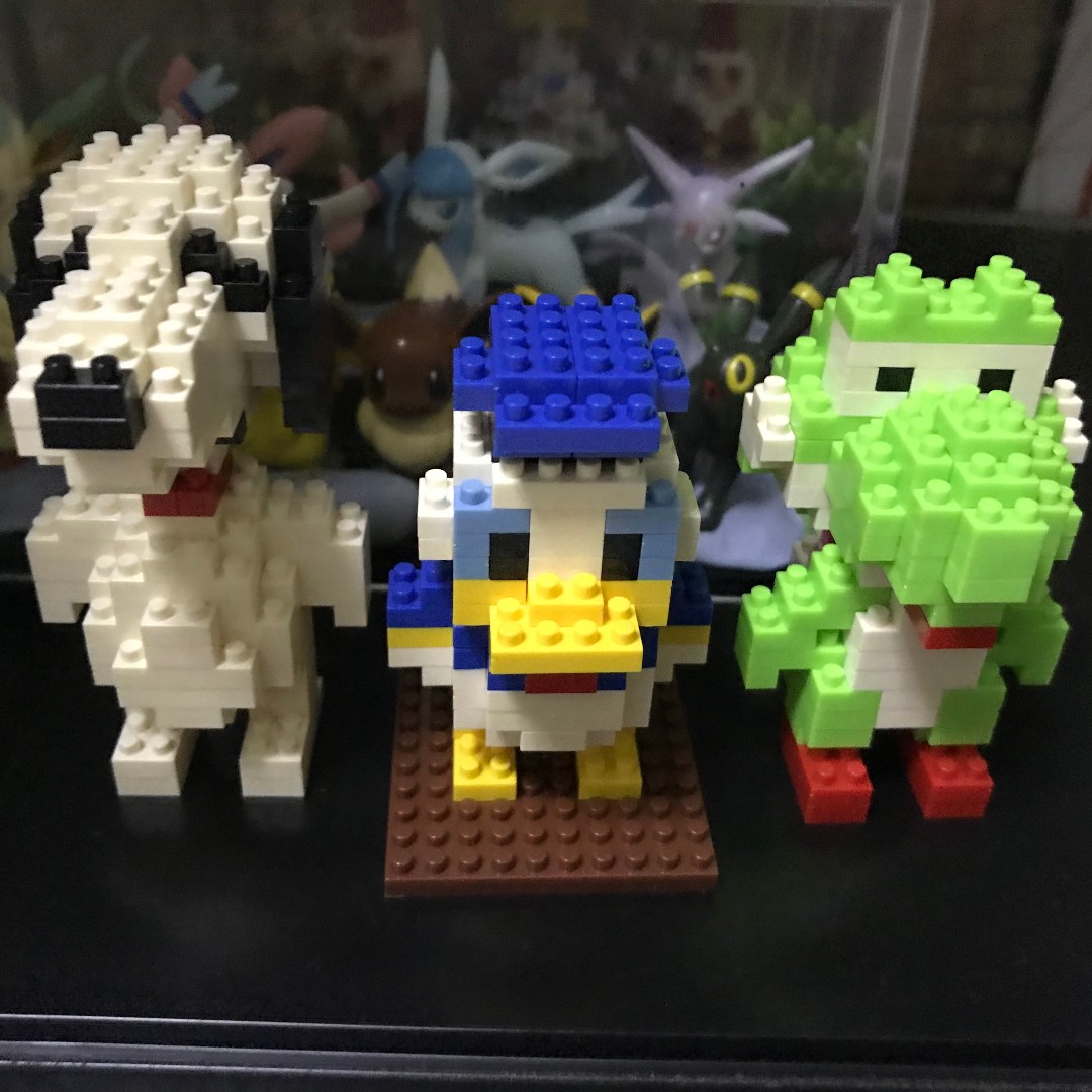 Nanoblock Snoopy, Donald Duck, Yoshi, Hobbies & Toys, Toys & Games on ...