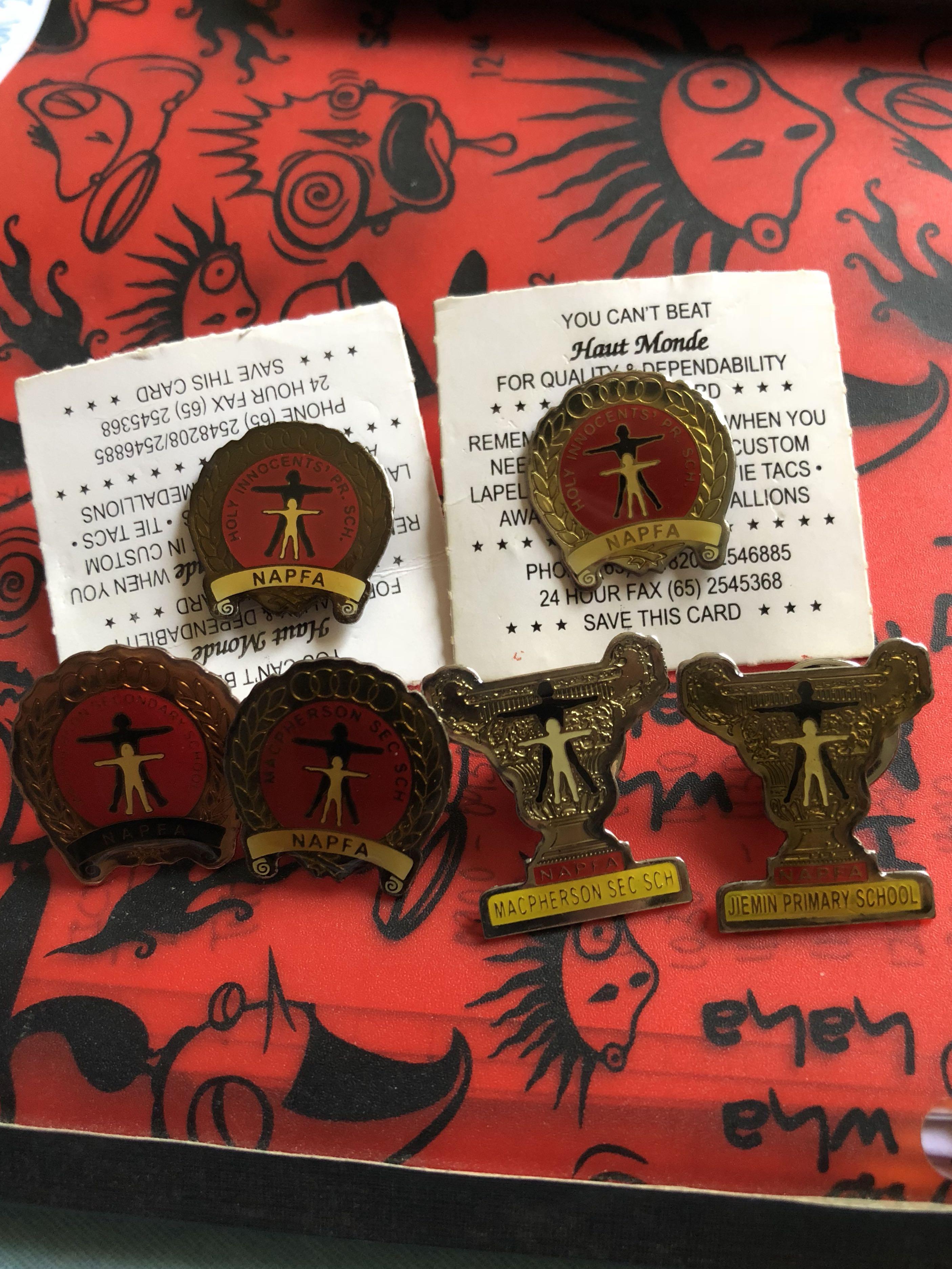 Napfa badges, Hobbies & Toys, Memorabilia & Collectibles, Religious ...