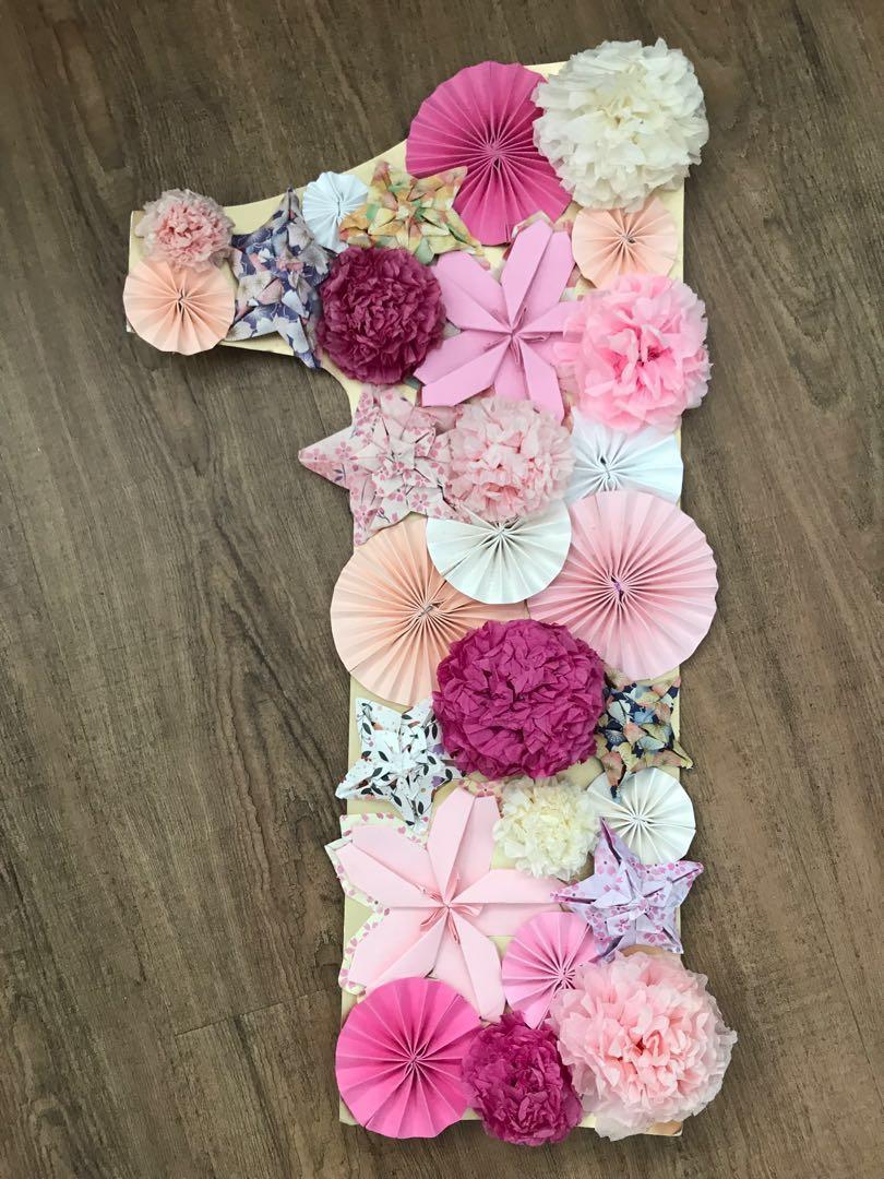 Number one wall paper word art (party), Hobbies & Toys, Stationery ...