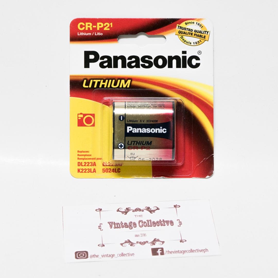 Panasonic CR-P2 /CRP2 Battery Original, Photography, Photography ...