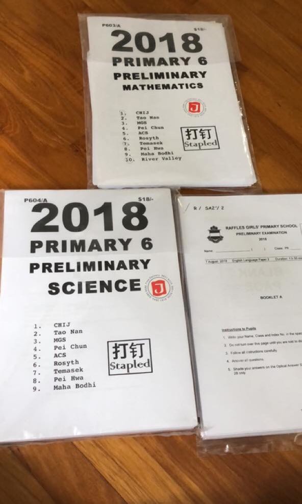 Past year paper 2018 Science, Hobbies & Toys, Books & Magazines ...
