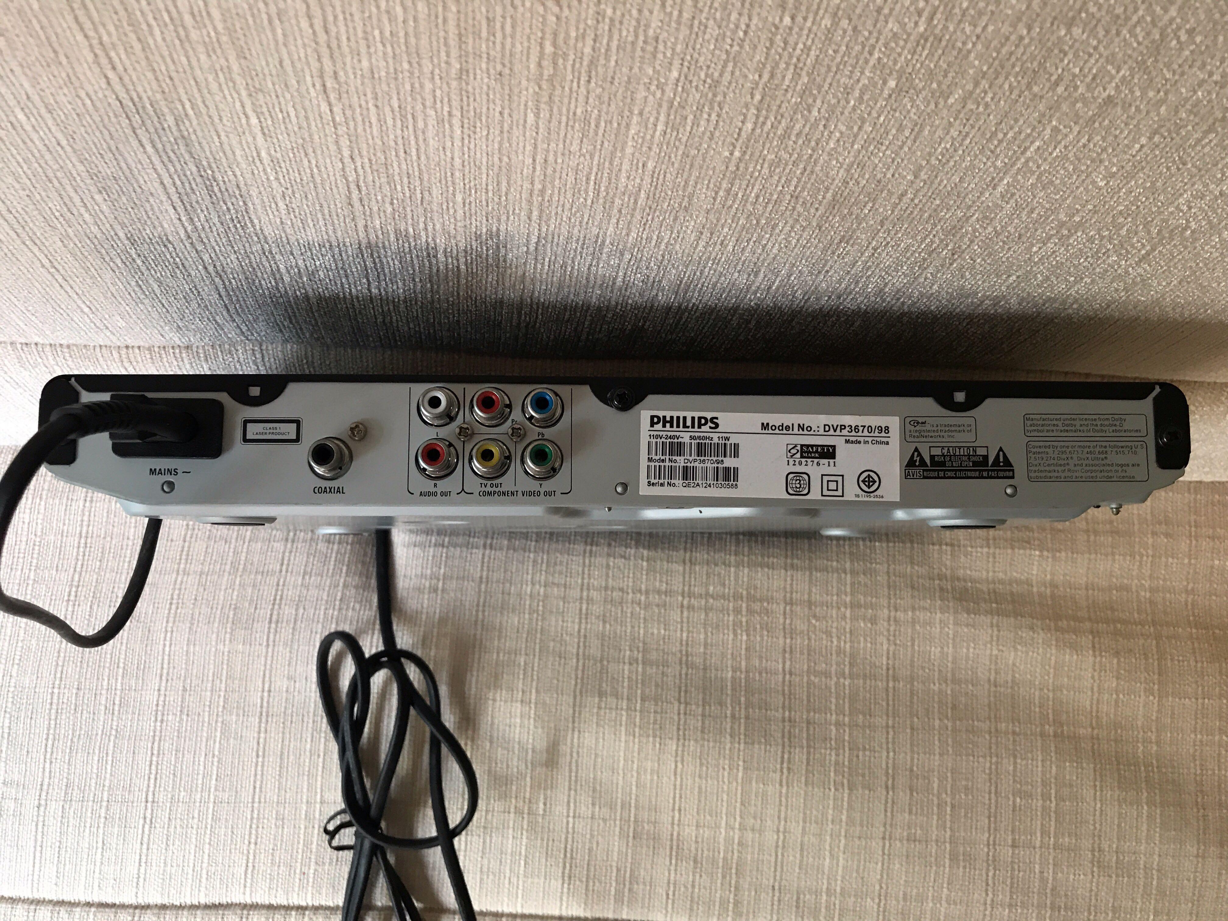 Philips DVD player, TV & Home Appliances, TV & Entertainment, Blu-Ray ...