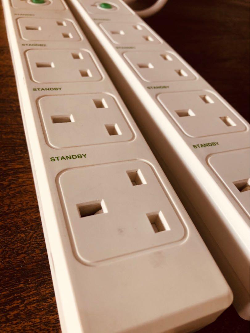 Schneider Electric Power Extension Socket EPB1A4, TV & Home Appliances ...