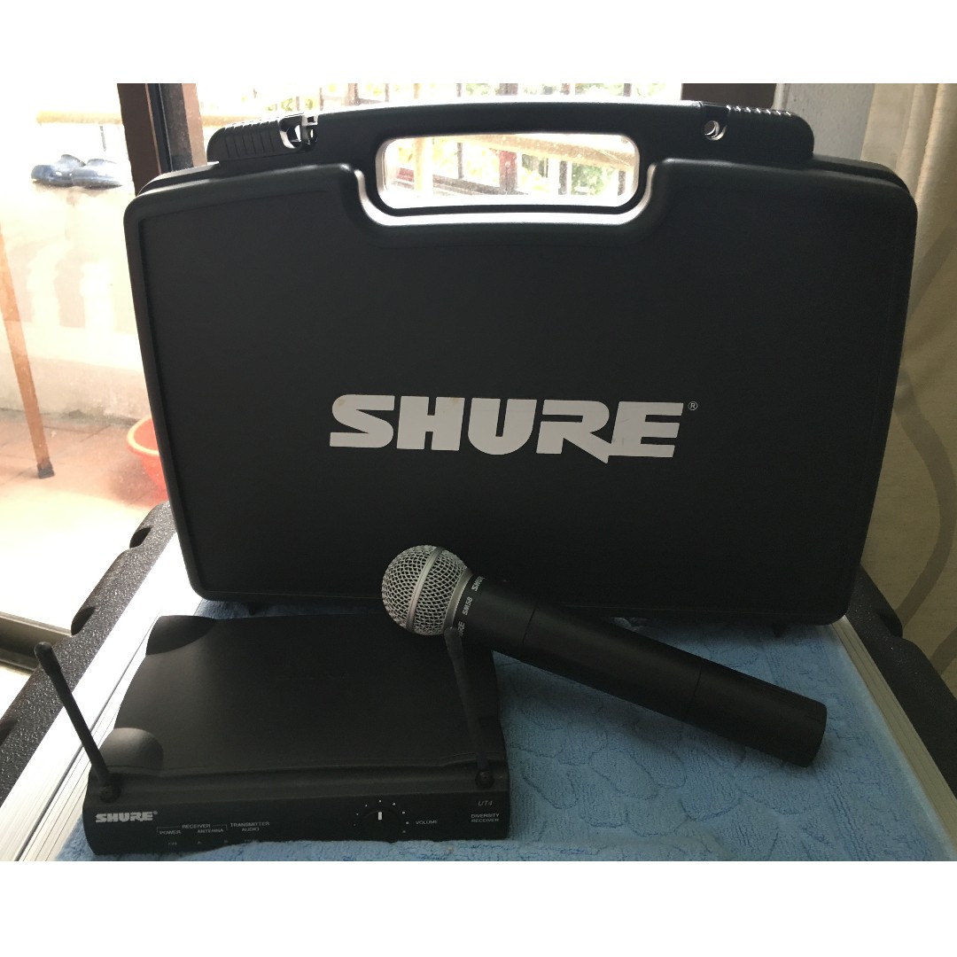 Original and Authentic Shure SM58 Wireless Microphone, made in U.S.A ...