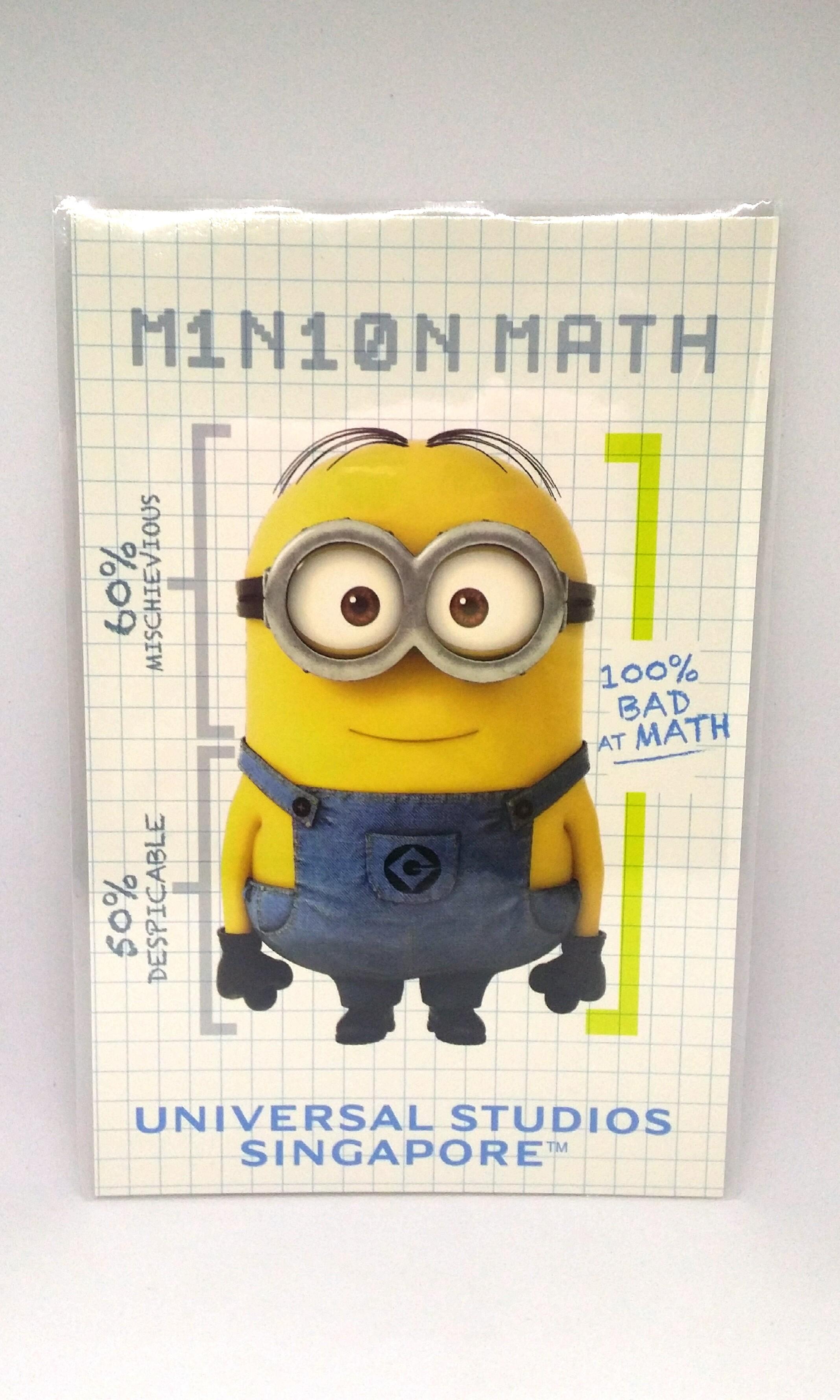 USS Minion and Sesame Street Postcards (4pcs), Everything Else on Carousell