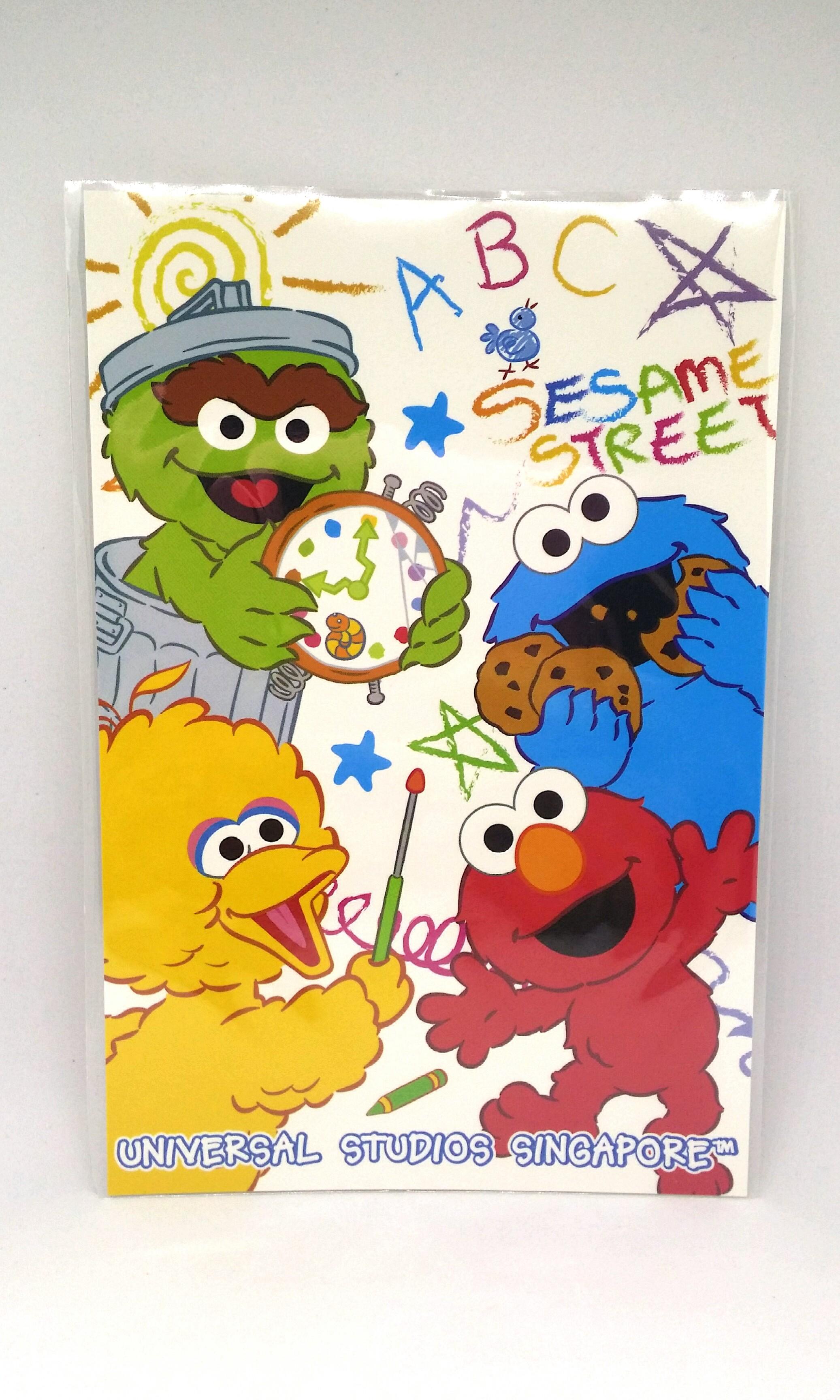 USS Minion and Sesame Street Postcards (4pcs), Everything Else on Carousell