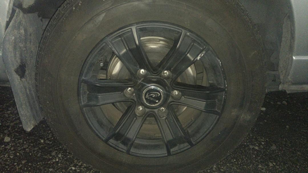 Van sports rim - nissan urvan, Car Accessories, Tyres & Rims on Carousell