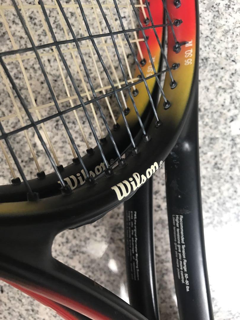 Wilson Pro Staff Classic v6.1 95, Sports Equipment, Sports & Games ...