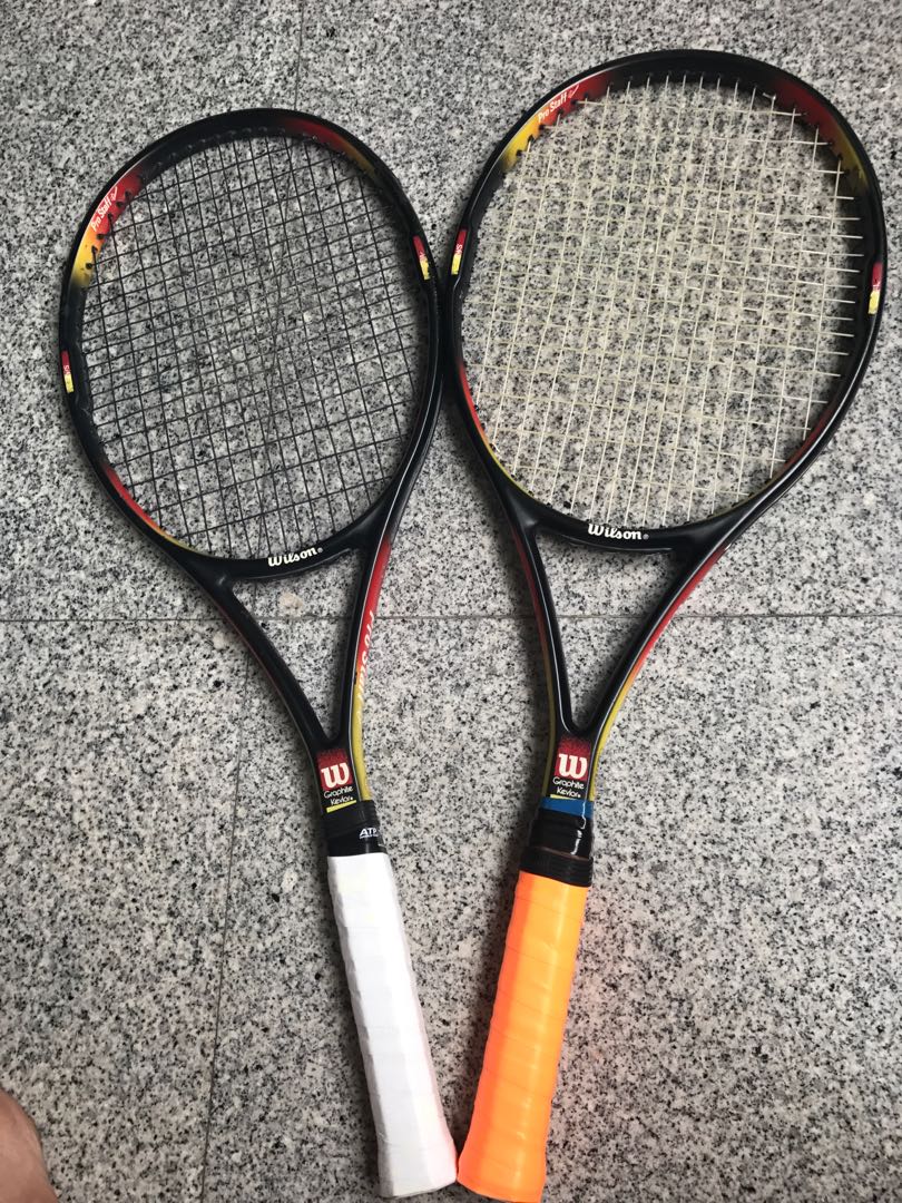 Wilson Pro Staff Classic v6.1 95, Sports Equipment, Sports & Games ...