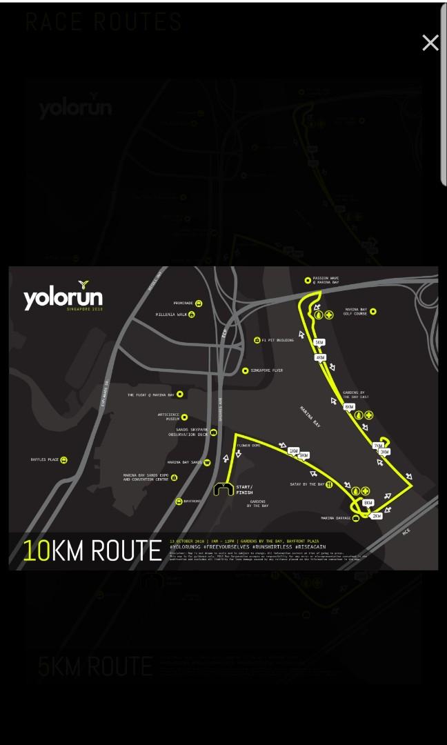 YOLO Run 10km 2018 Basic Package, Hobbies & Toys, Memorabilia ...