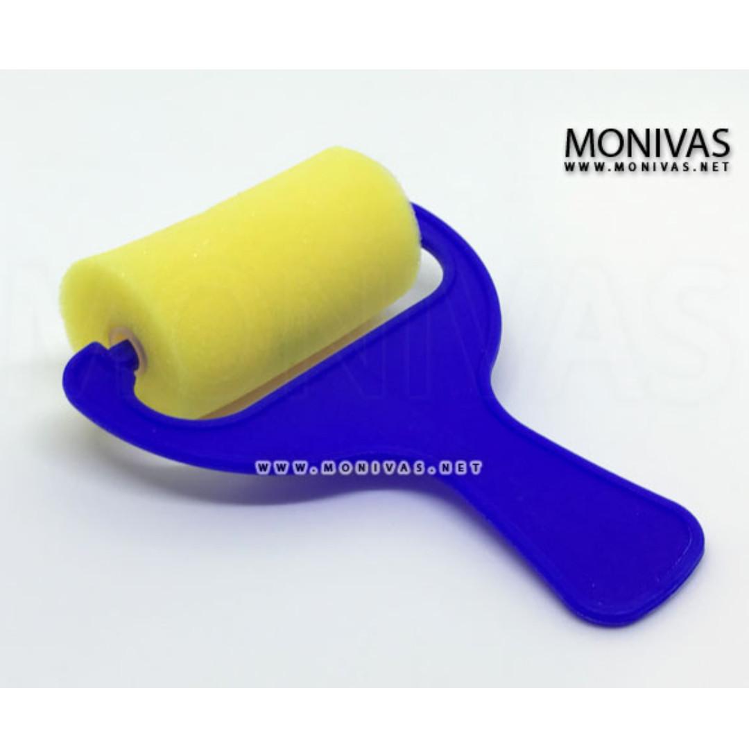 (4pcs) Kids Printmaking Art Sponge Roller / Kindergarten Children Art ...