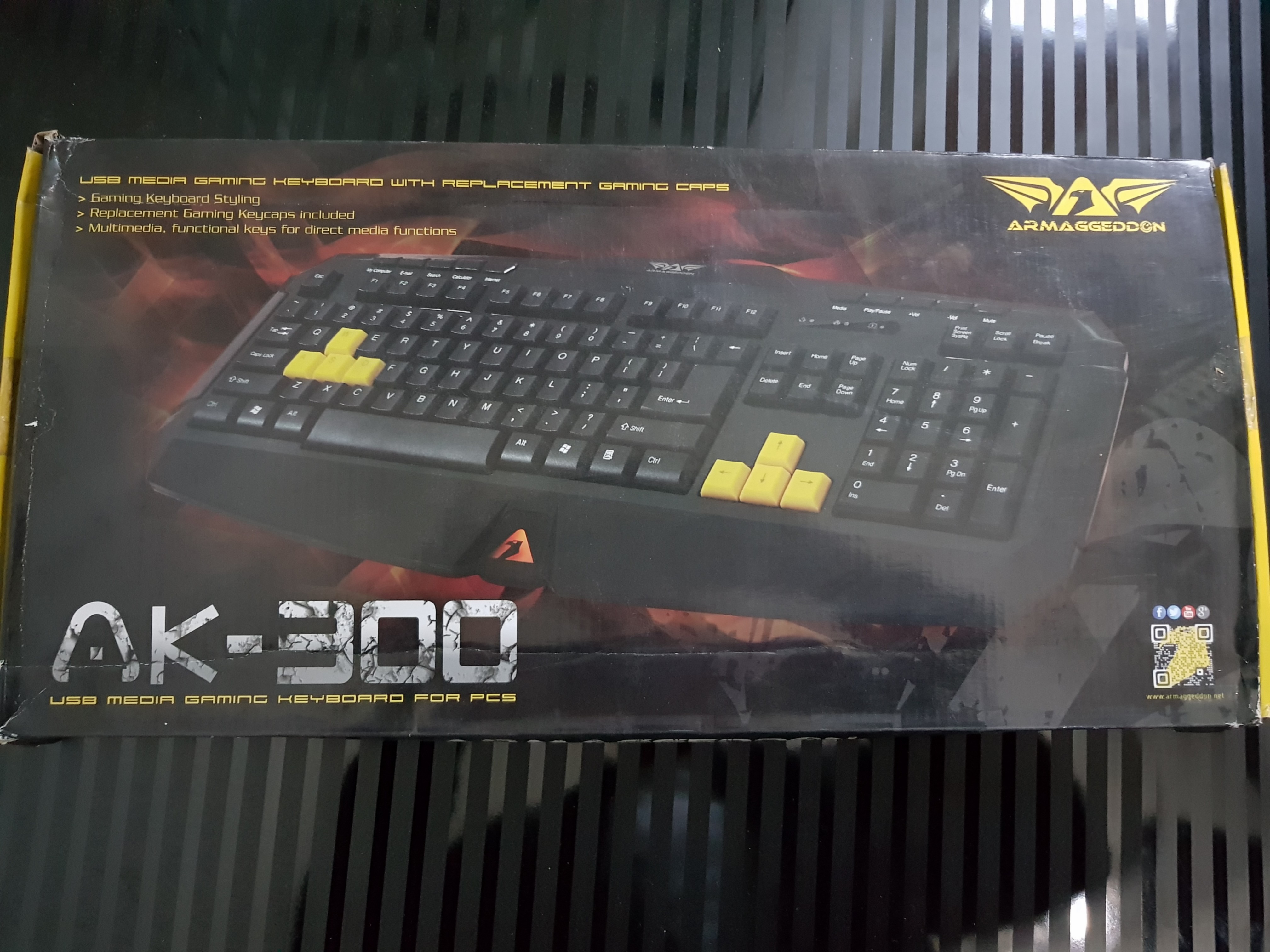 Armageddon AK300 Gaming Keyboard, Computers & Tech, Parts & Accessories ...