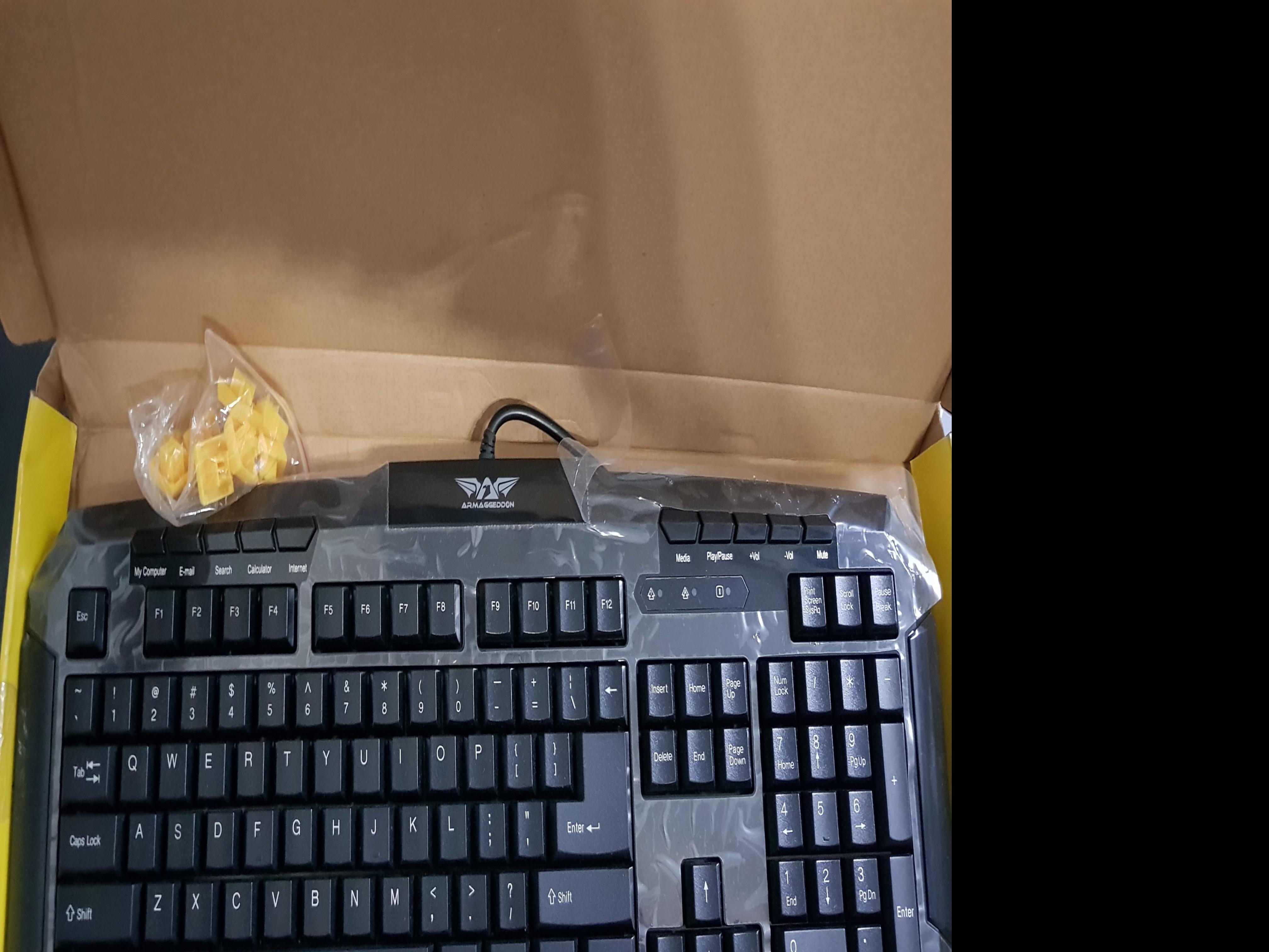 Armageddon AK300 Gaming Keyboard, Computers & Tech, Parts & Accessories ...