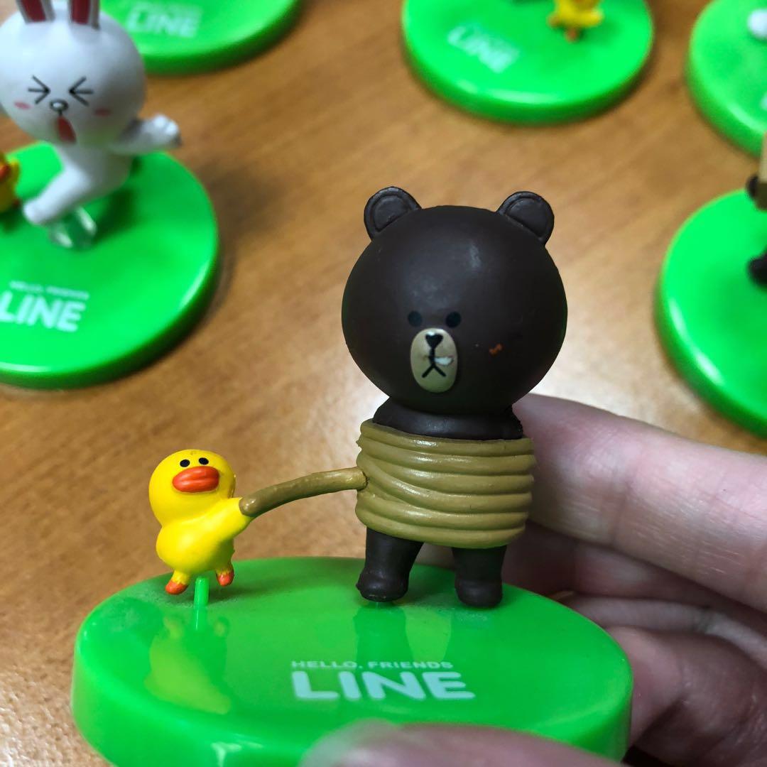 Authentic Line Friends mini figurines, Hobbies & Toys, Toys & Games on ...