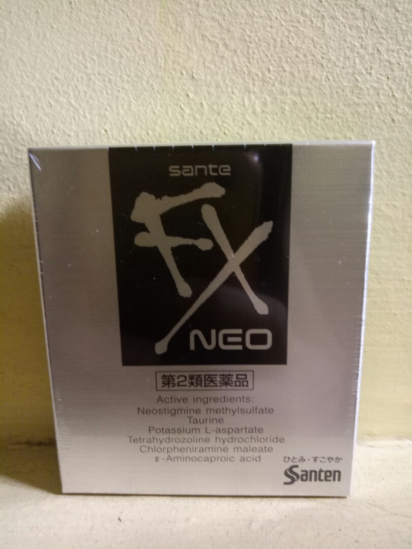 Authentic Sante FX NEO eye drops from Japan, Beauty & Personal Care ...