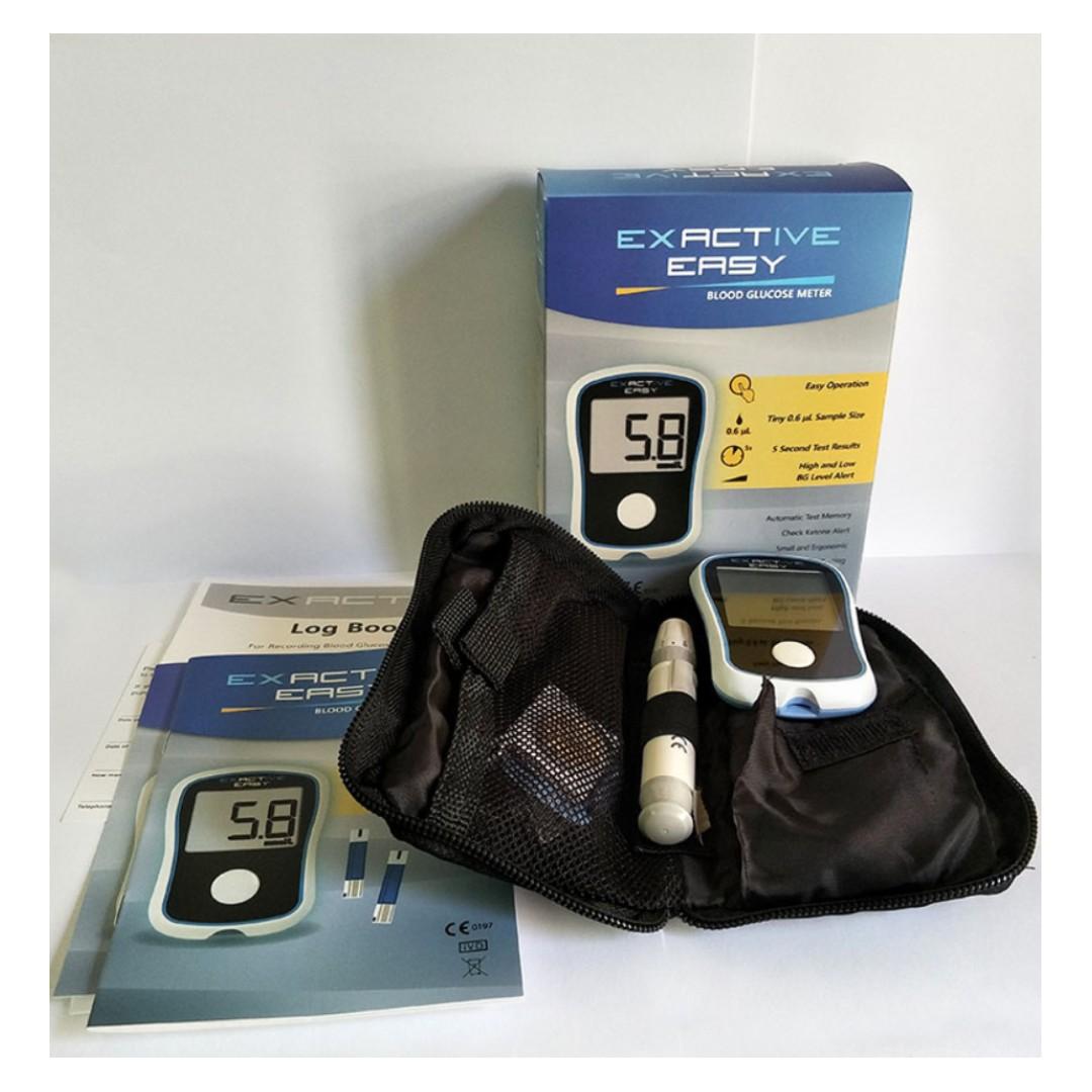 Blood Glucose Meter Monitoring System Kit w/50Pcs Test Strips&Lancets ...