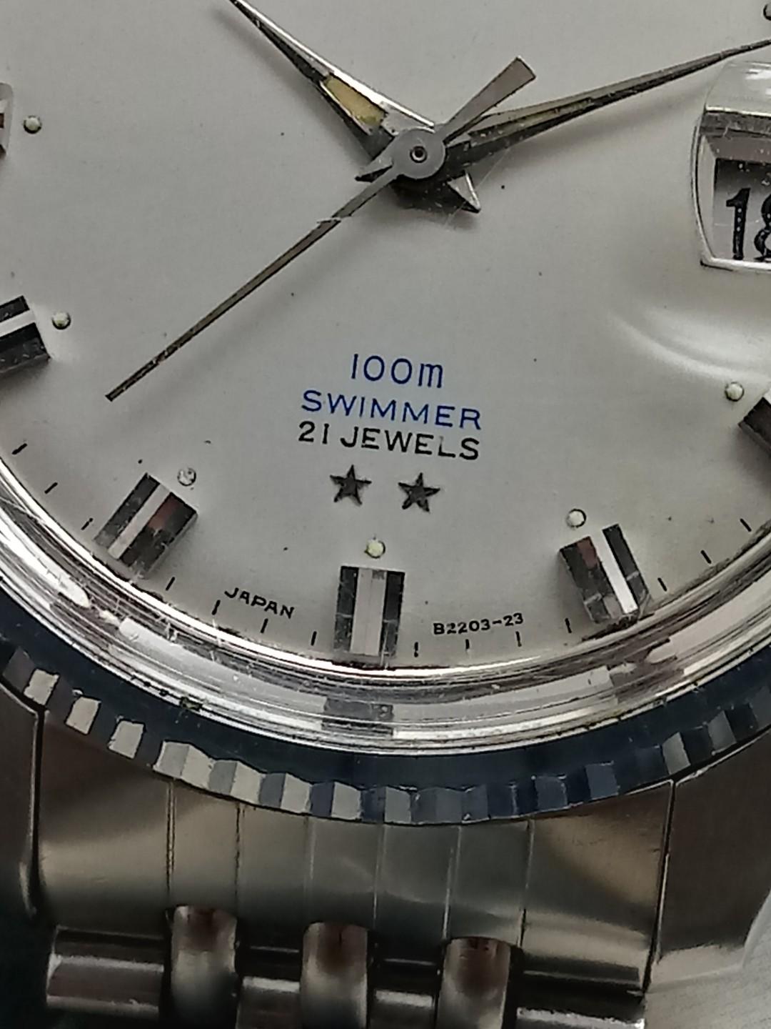 CALENDAR AUTO ORIENT AAA 100M SWIMMER 21 JEWELS AUTOMATIC WATCH, Luxury ...