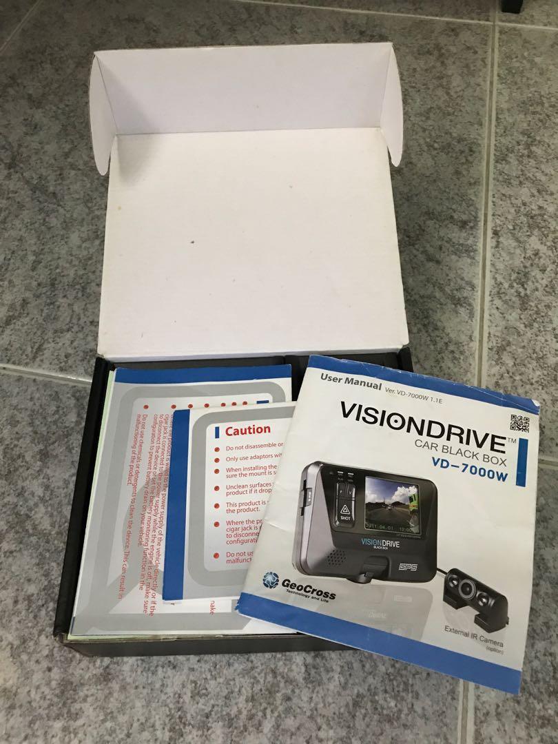 Car camera Vision Drive VD 7000, Car Accessories, Accessories on Carousell
