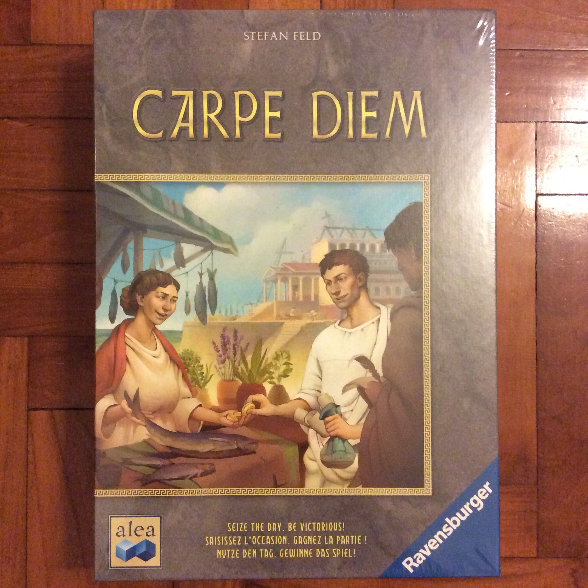 Carpe Diem 2nd edition board game, Hobbies & Toys, Toys & Games on ...