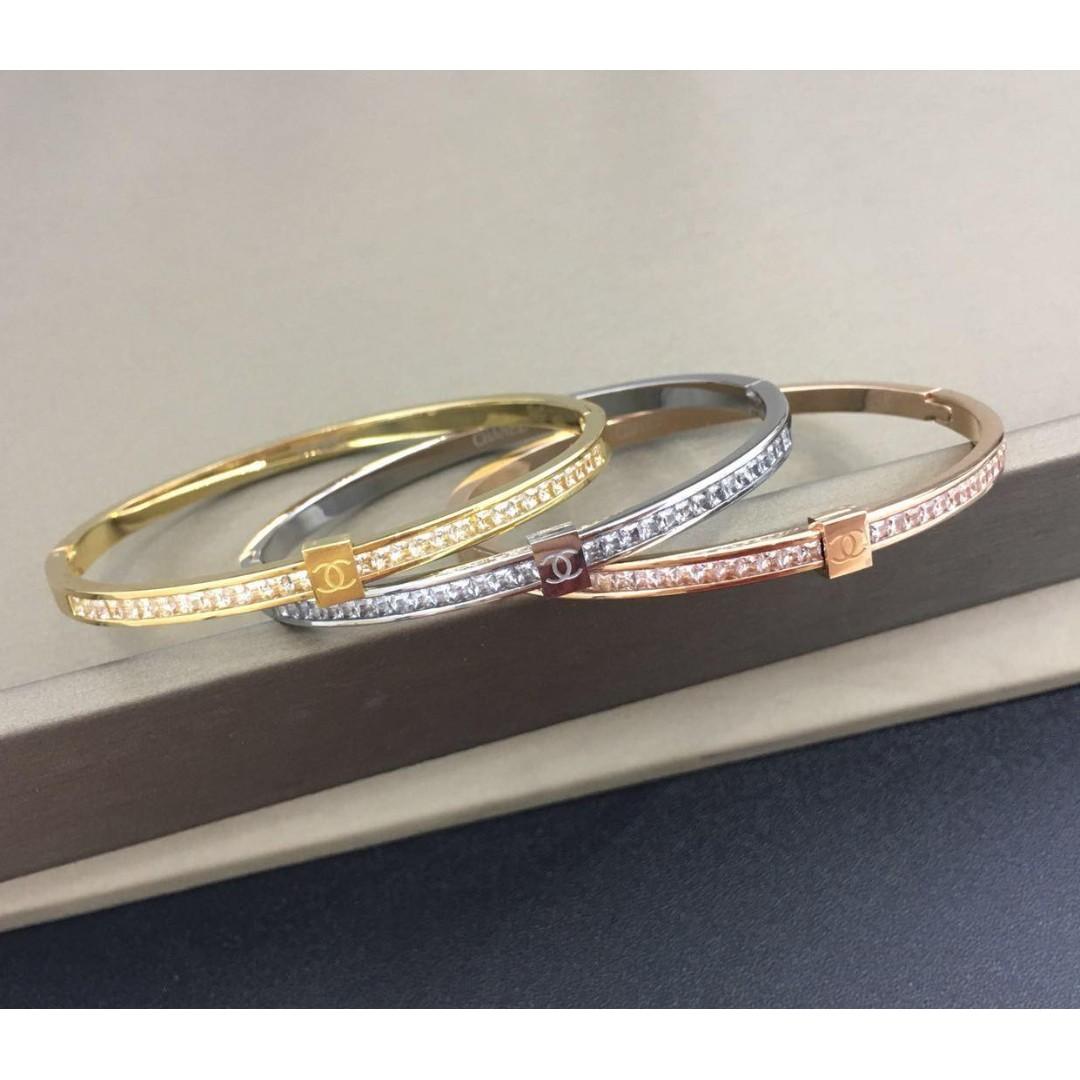 CHANEL BANGLE, Women's Fashion, Jewelry & Organizers, Bracelets on ...